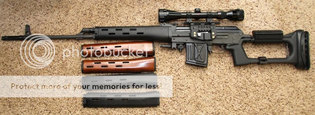 DsmLab SVD to PSL handguard brackets